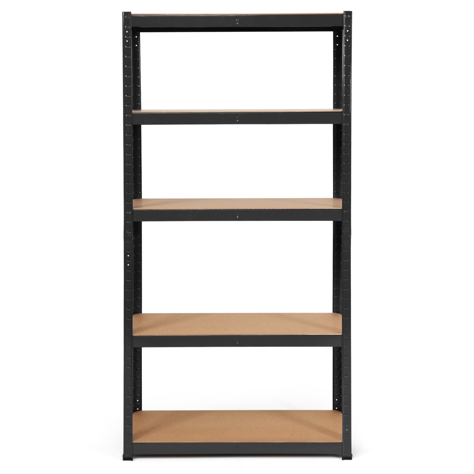 5-Tier Storage Rack with Boltless Shelving and Adjustable Shelves ...